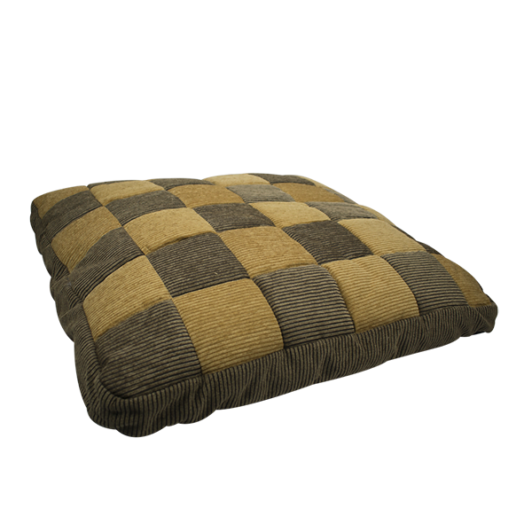 Fancy pets - Cama Para Perro Grande Mocachino de Cuadros - Dalí